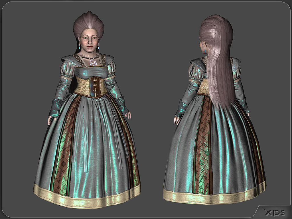 Noblewoman by aleksiszet by aleksiszet on DeviantArt