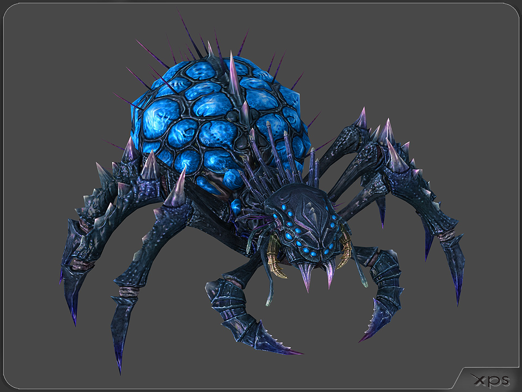 Ice Spider By Aleksiszet By Aleksiszet On Deviantart
