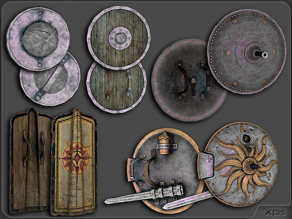 Pack of Shield (BL) by aleksiszet by aleksiszet on DeviantArt