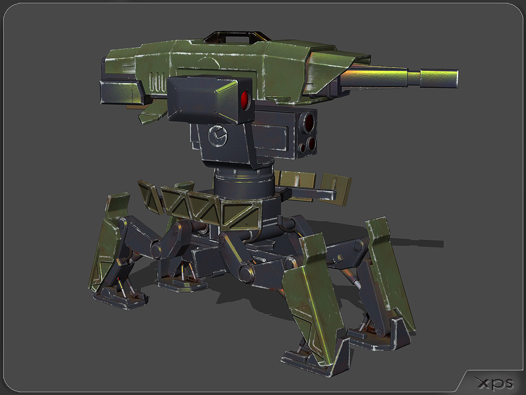 Sentry Gun by aleksiszet by aleksiszet on DeviantArt