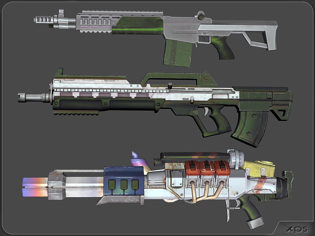 Assault Rifle by aleksiszet by aleksiszet on DeviantArt