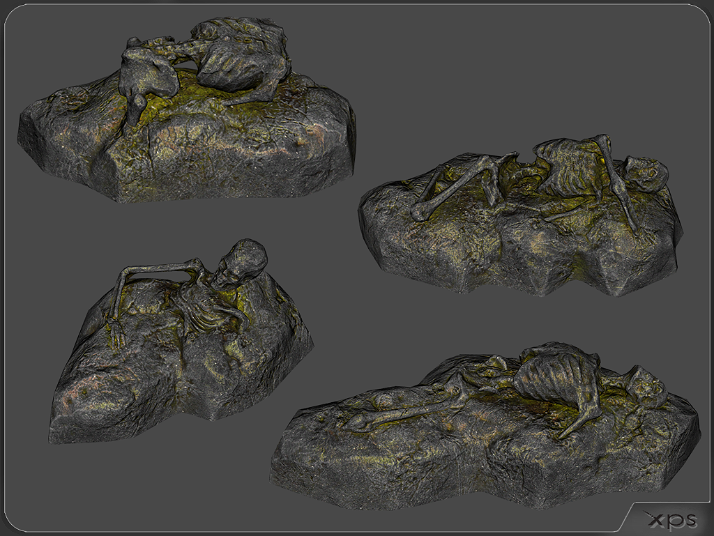 Crypt Figures(v.1-4) by aleksiszet by aleksiszet on DeviantArt