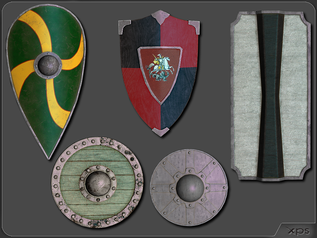 Pack of Shield (R) by aleksiszet by aleksiszet on DeviantArt