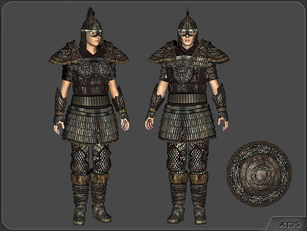 Orcish Armor by aleksiszet by aleksiszet on DeviantArt