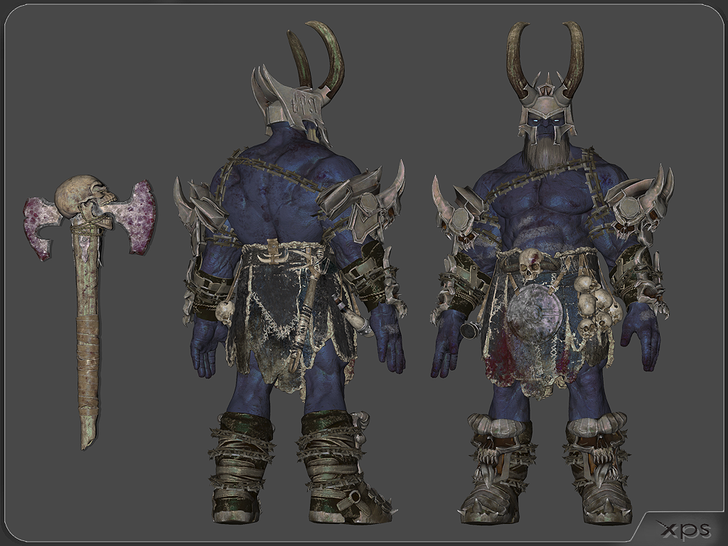 Frost Giant v.3 by aleksiszet by aleksiszet on DeviantArt