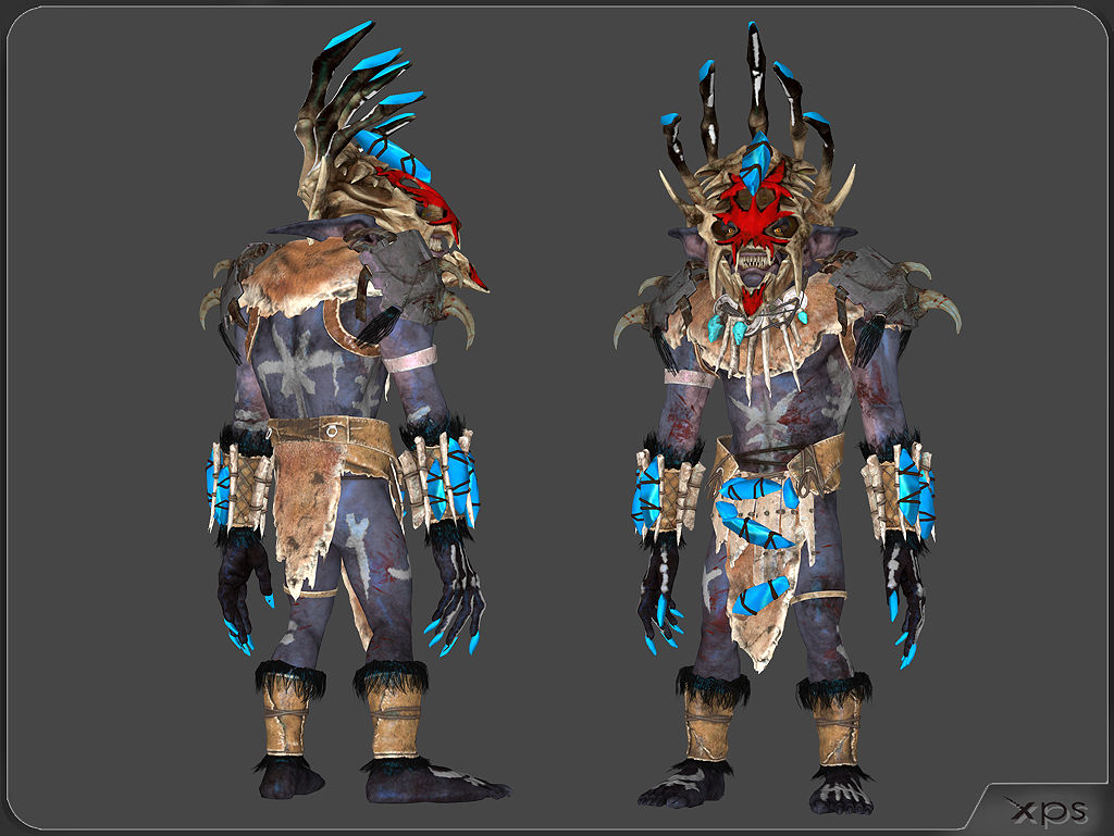 Shaman v.3 by aleksiszet by aleksiszet on DeviantArt