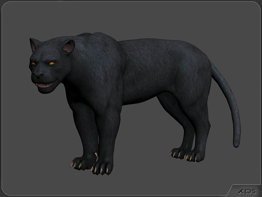 Guenhwyvar by aleksiszet by aleksiszet on DeviantArt