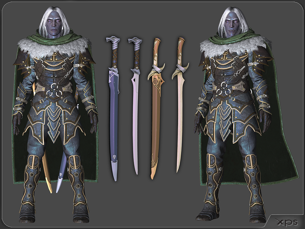 Drizzt v.1 by aleksiszet by aleksiszet on DeviantArt