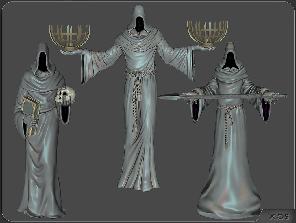 Statue v.1-3 (N) by aleksiszet by aleksiszet on DeviantArt