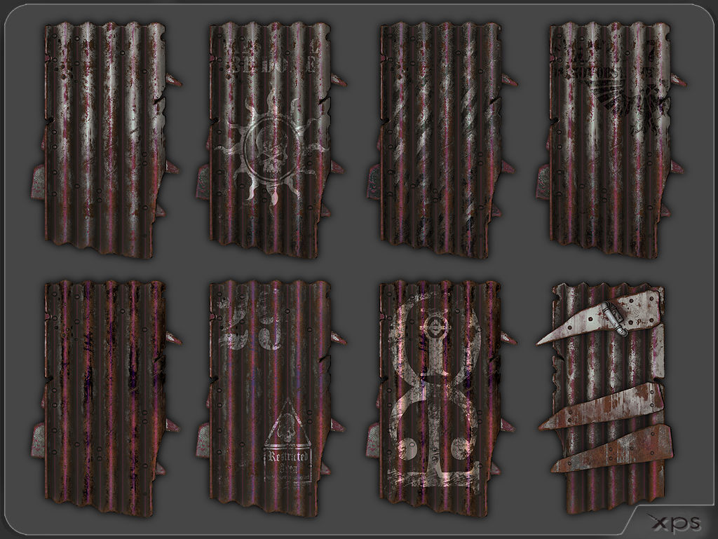 Scraps Shield v.1 (N) by aleksiszet by aleksiszet on DeviantArt