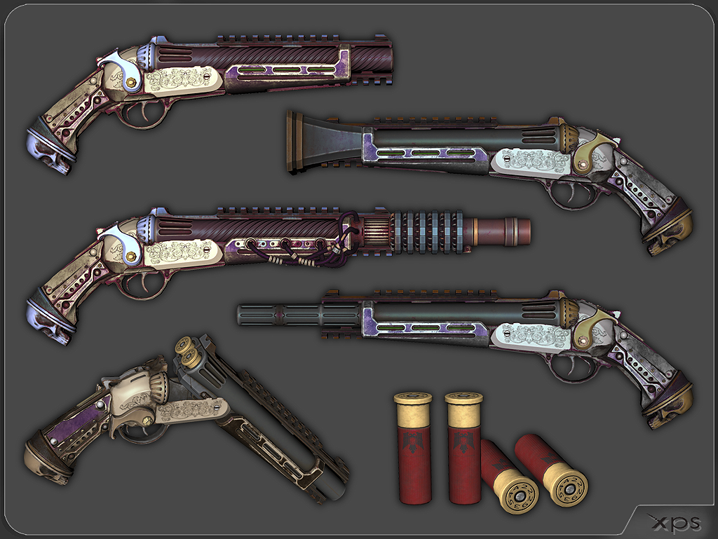 Sawn-Off (N) by aleksiszet by aleksiszet on DeviantArt