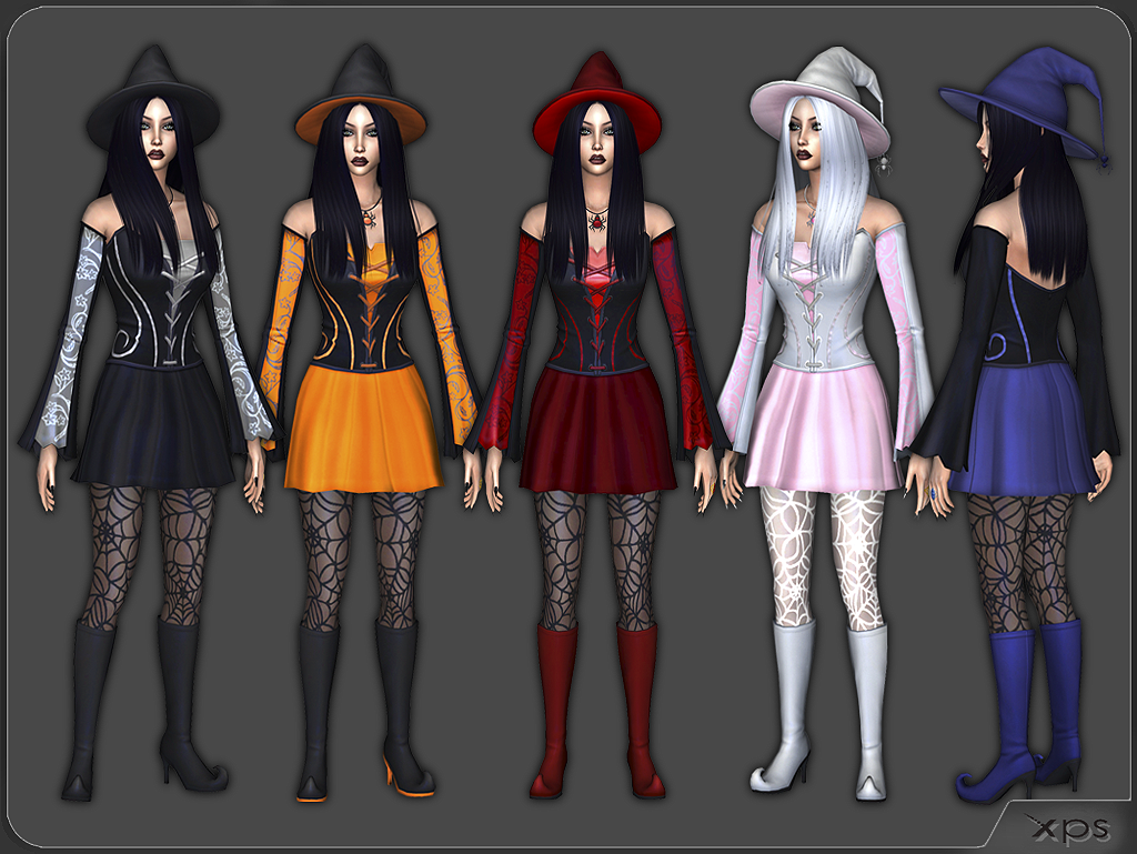 Witch (ts4) by aleksiszet by aleksiszet on DeviantArt