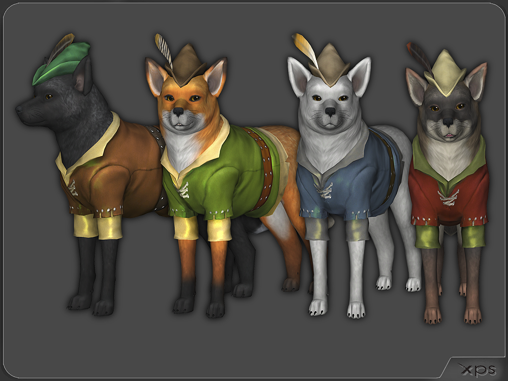 Fox in Clothes (TS4) by aleksiszet by aleksiszet on DeviantArt