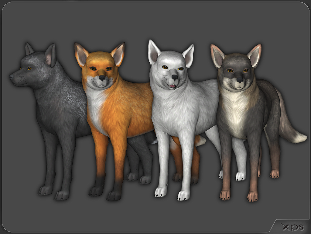 Fox (TS4) by aleksiszet by aleksiszet on DeviantArt