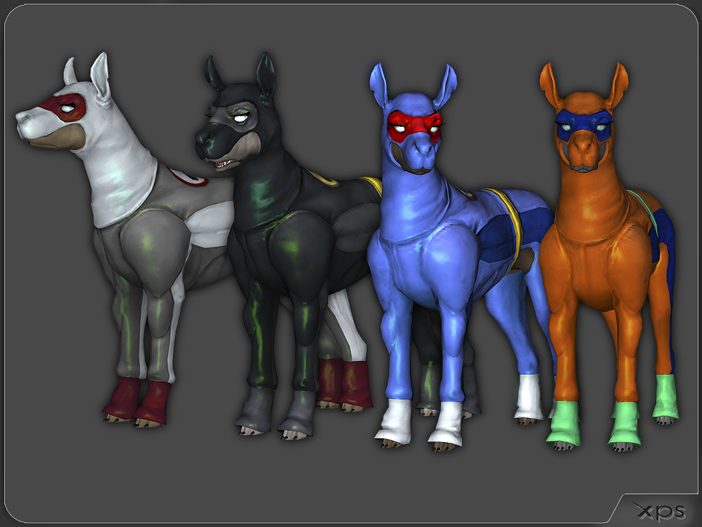 Costume Llama Dog (TS4) by aleksiszet by aleksiszet on DeviantArt
