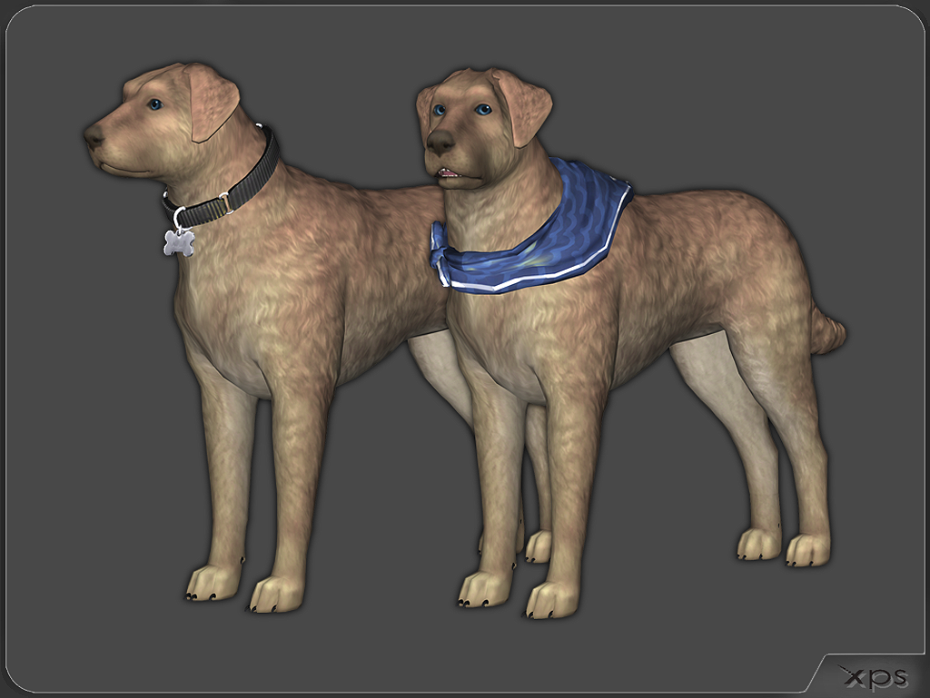 Dog Captain Whitaker (TS4) by aleksiszet by aleksiszet on DeviantArt