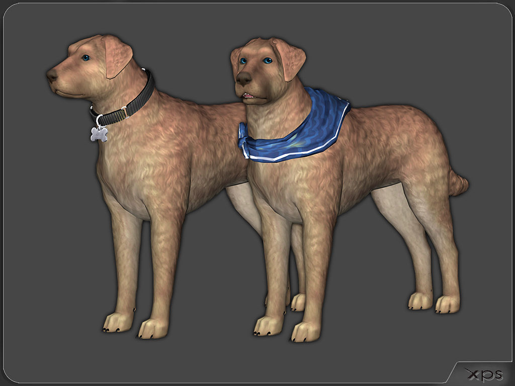 Dog Captain Whitaker (TS4) by aleksiszet by aleksiszet on DeviantArt