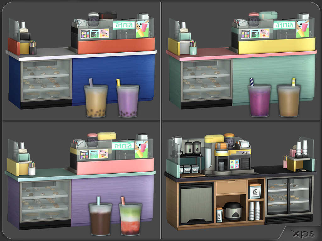 Trade counter (ts4) by aleksiszet by aleksiszet on DeviantArt