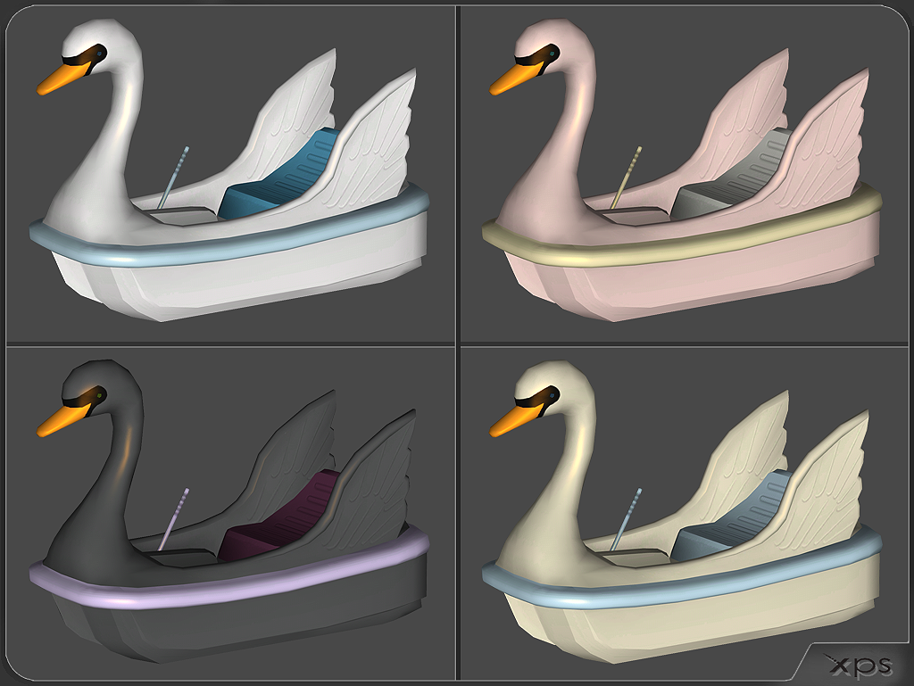 Boat Swan by aleksiszet by aleksiszet on DeviantArt