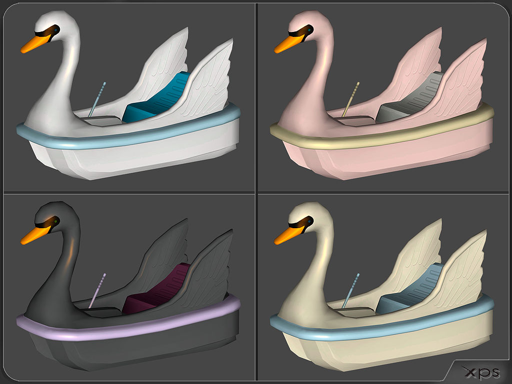 Boat Swan by aleksiszet by aleksiszet on DeviantArt
