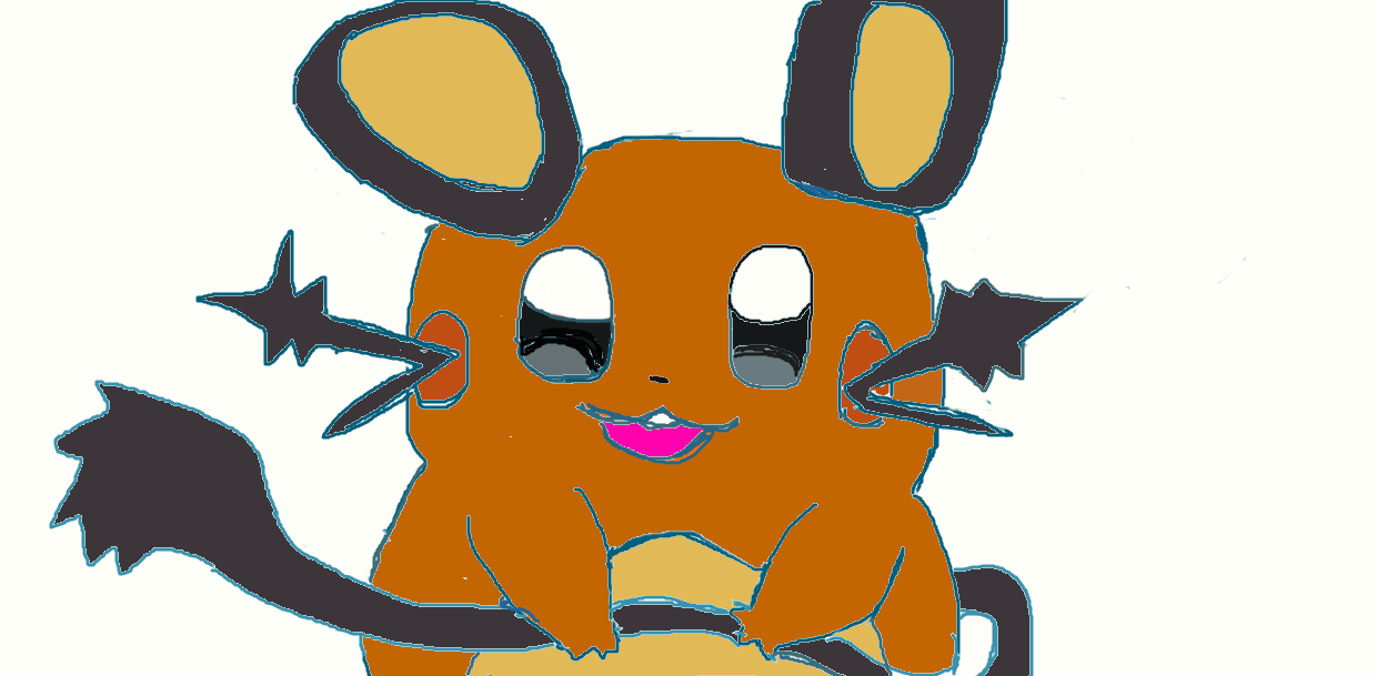 Pokemon electric/ fairy type mouse by celebi64 on DeviantArt