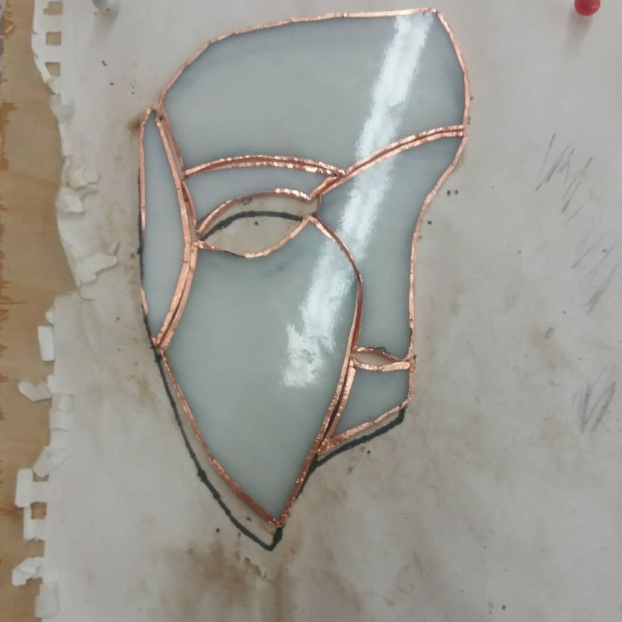 Phantom Mask Stained Glass by Winterangelxx on DeviantArt