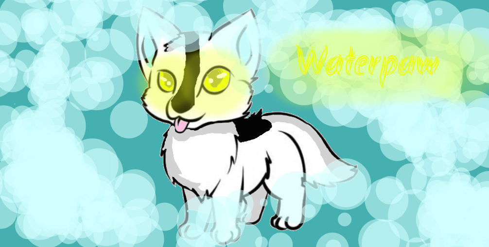 Waterpaw .:Kit Version:. by animaljammer10000 on DeviantArt