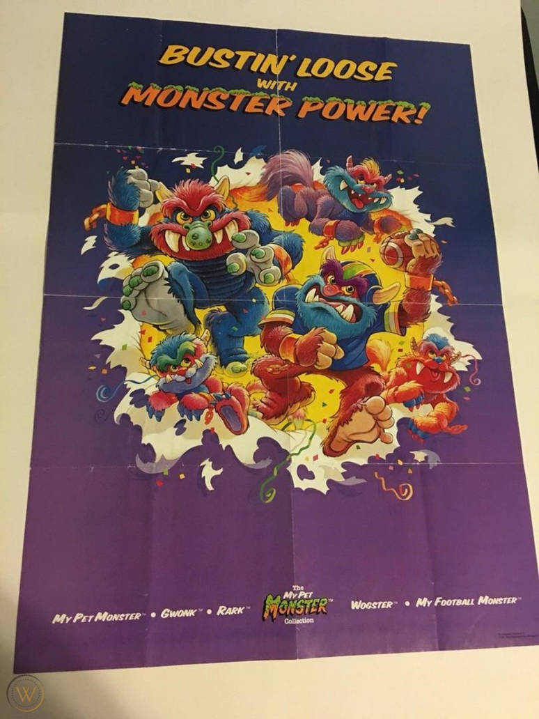 My Pet Monster poster by Gojira012 on DeviantArt