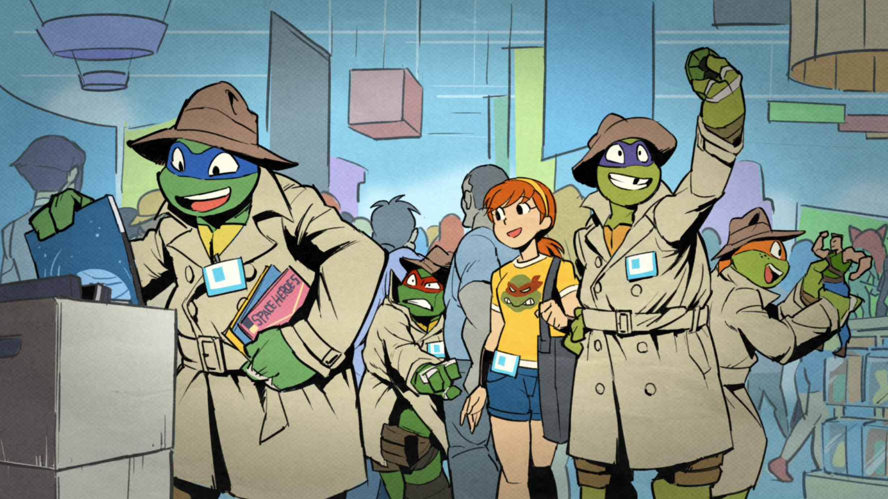 TMNT 2012 convention picture by Gojira012 on DeviantArt