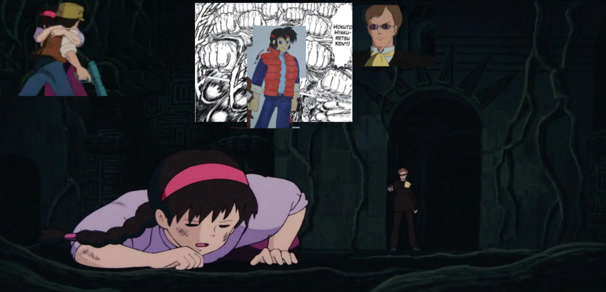 Cartoon All Stars Castle in the Sky Beat Down by Gojira012 on DeviantArt