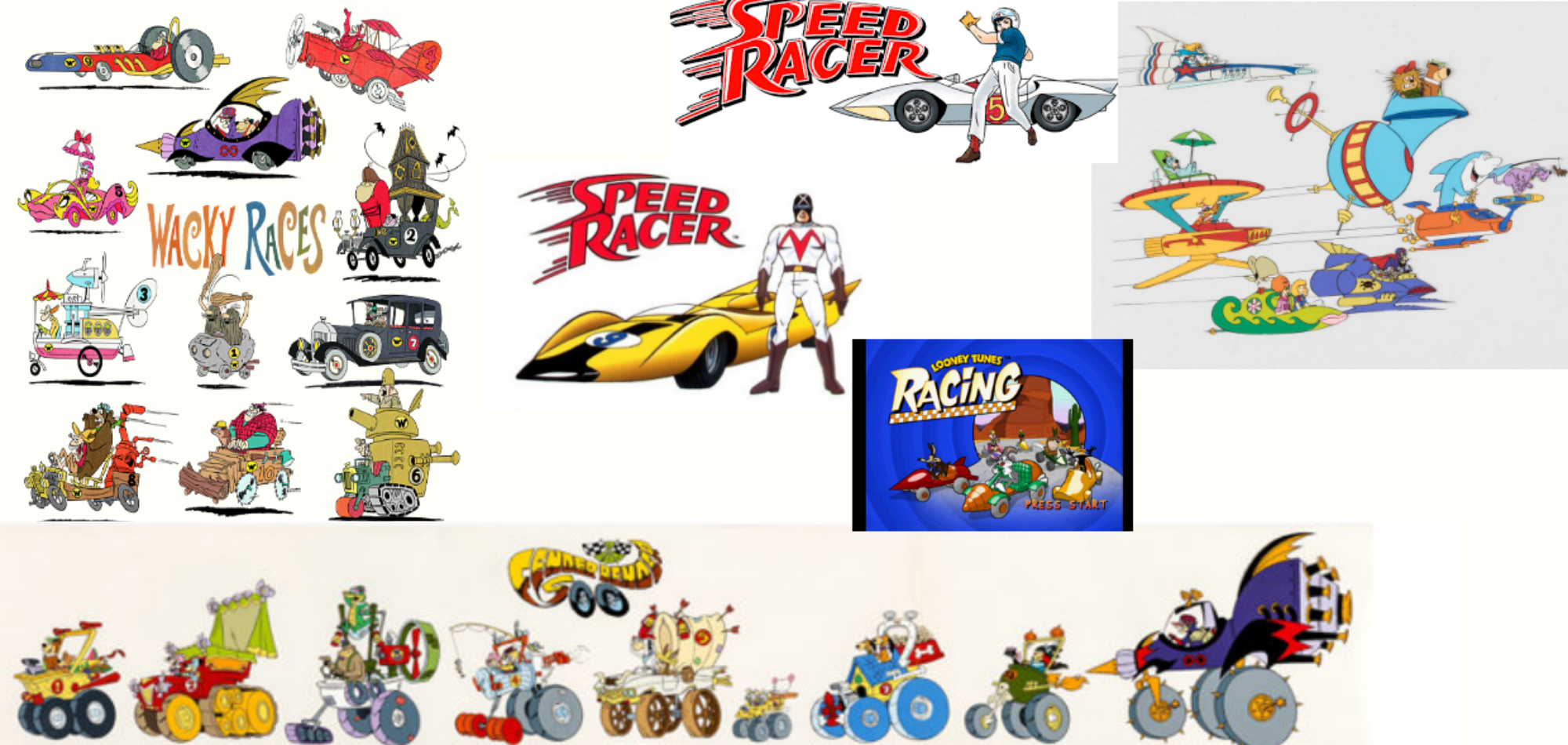 Cartoon All Stars Wacky Racing by Gojira012 on DeviantArt