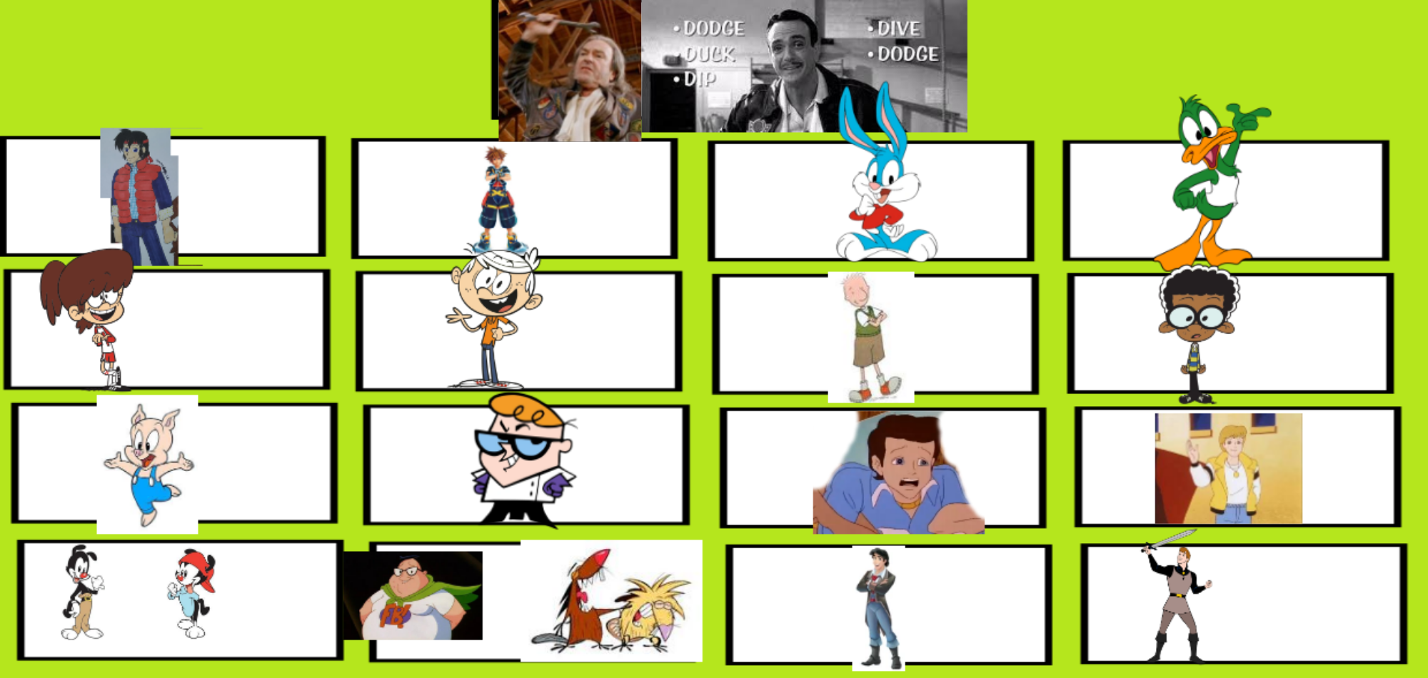 Cartoon All Stars Dodgeball Practice by Gojira012 on DeviantArt