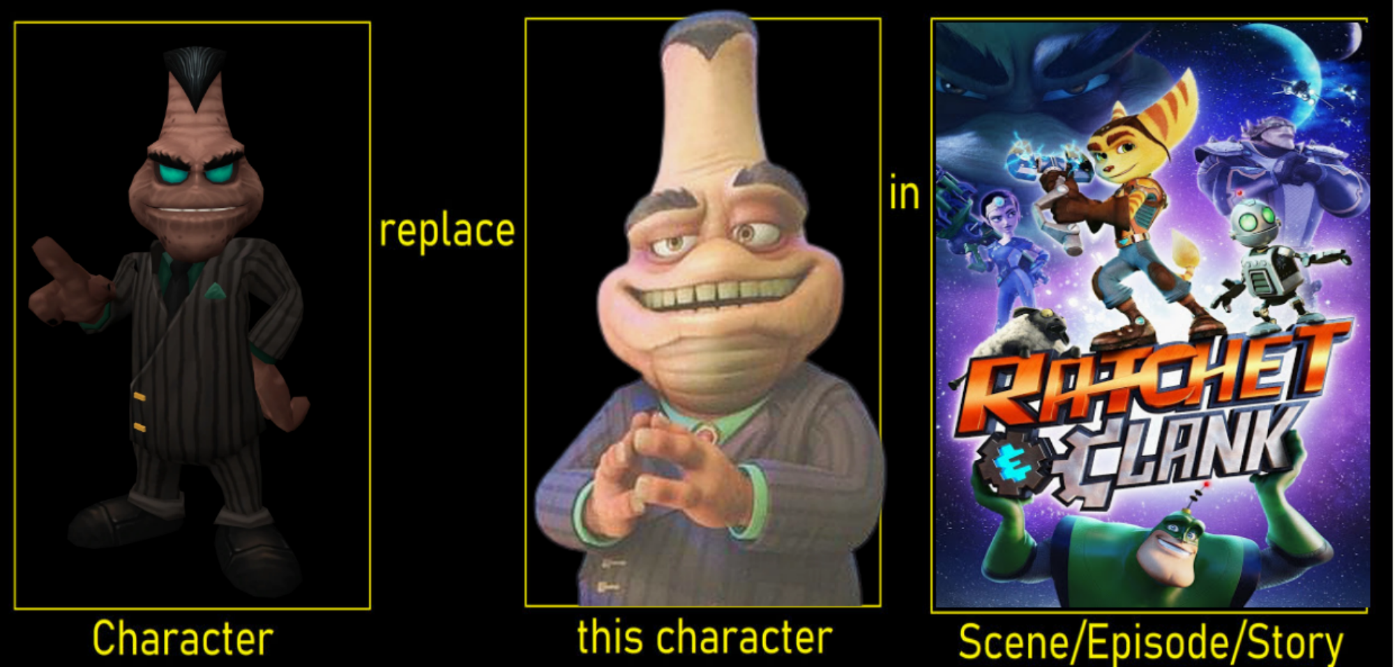 Ratchet and Clank Movie Fixing Drek by Gojira012 on DeviantArt