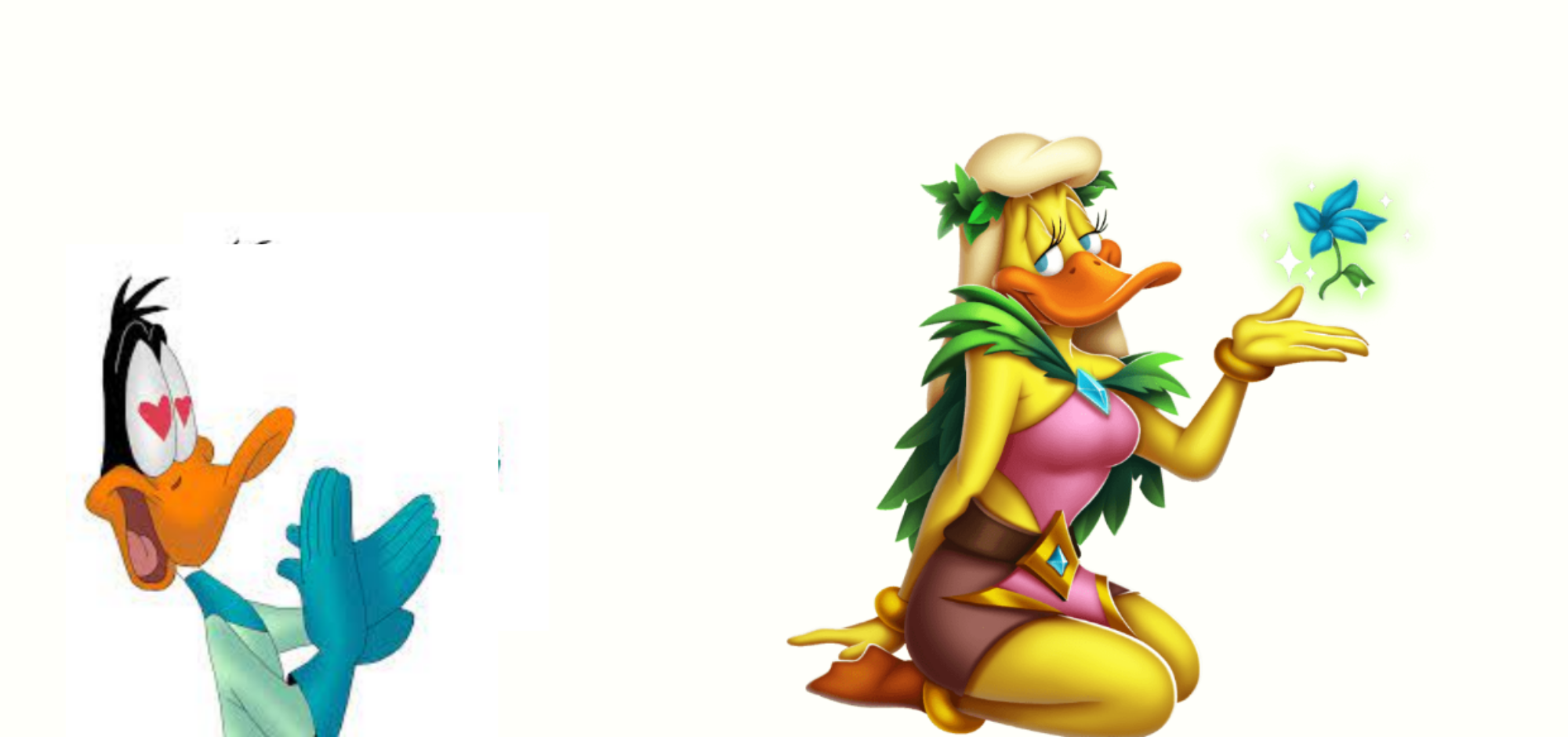 Cartoon All Stars Love Struck Duck by Gojira012 on DeviantArt