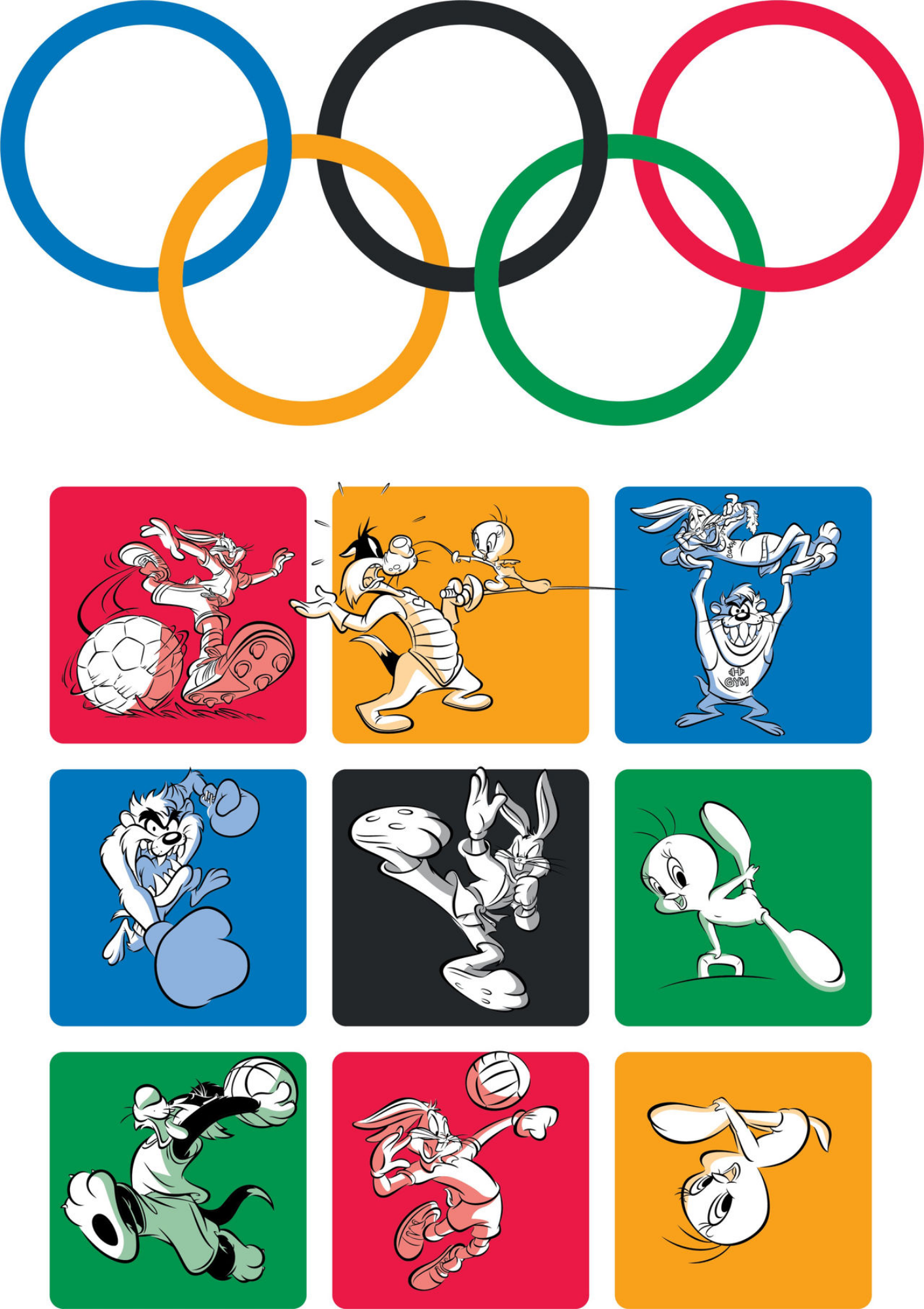 Looney tunes Official Olympics piture 3 by Gojira012 on DeviantArt