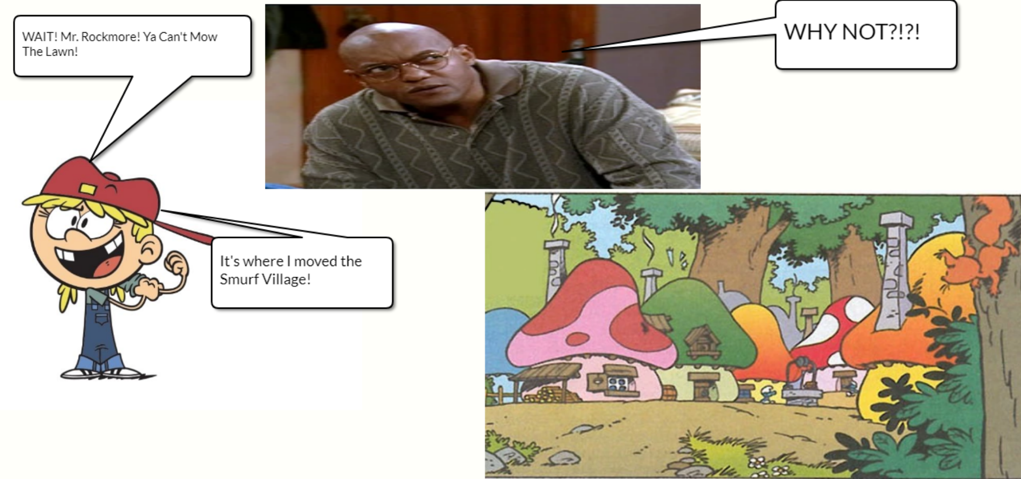 Cartoon All Stars Smurf Relocation by Gojira012 on DeviantArt