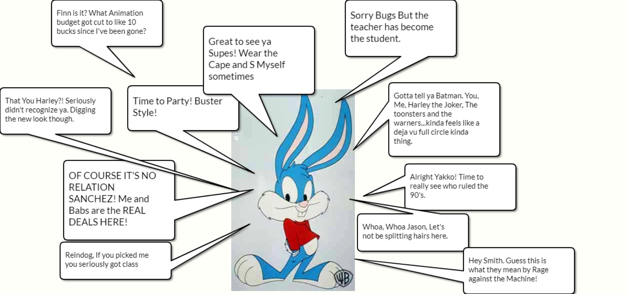 Cartoon All Stars Multiversus Buster bunny quotes by Gojira012 on ...