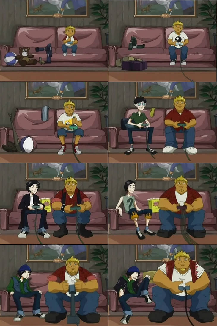 Megas XLR Coop Growing up by Gojira012 on DeviantArt