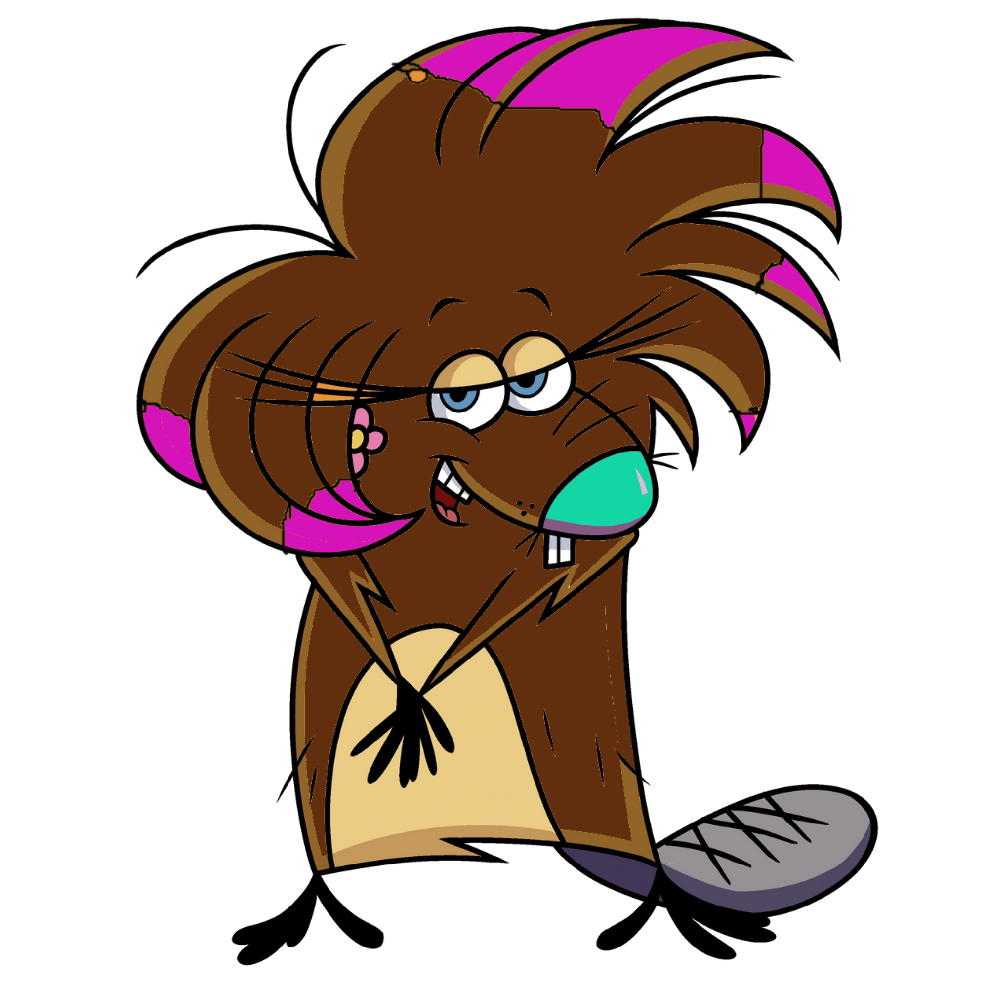 Angry Beavers OC Voila/Angel Eyes ll by Gojira012 on DeviantArt
