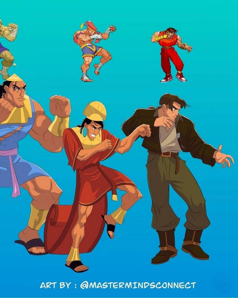 Disney Street Fighter 6 by Gojira012 on DeviantArt