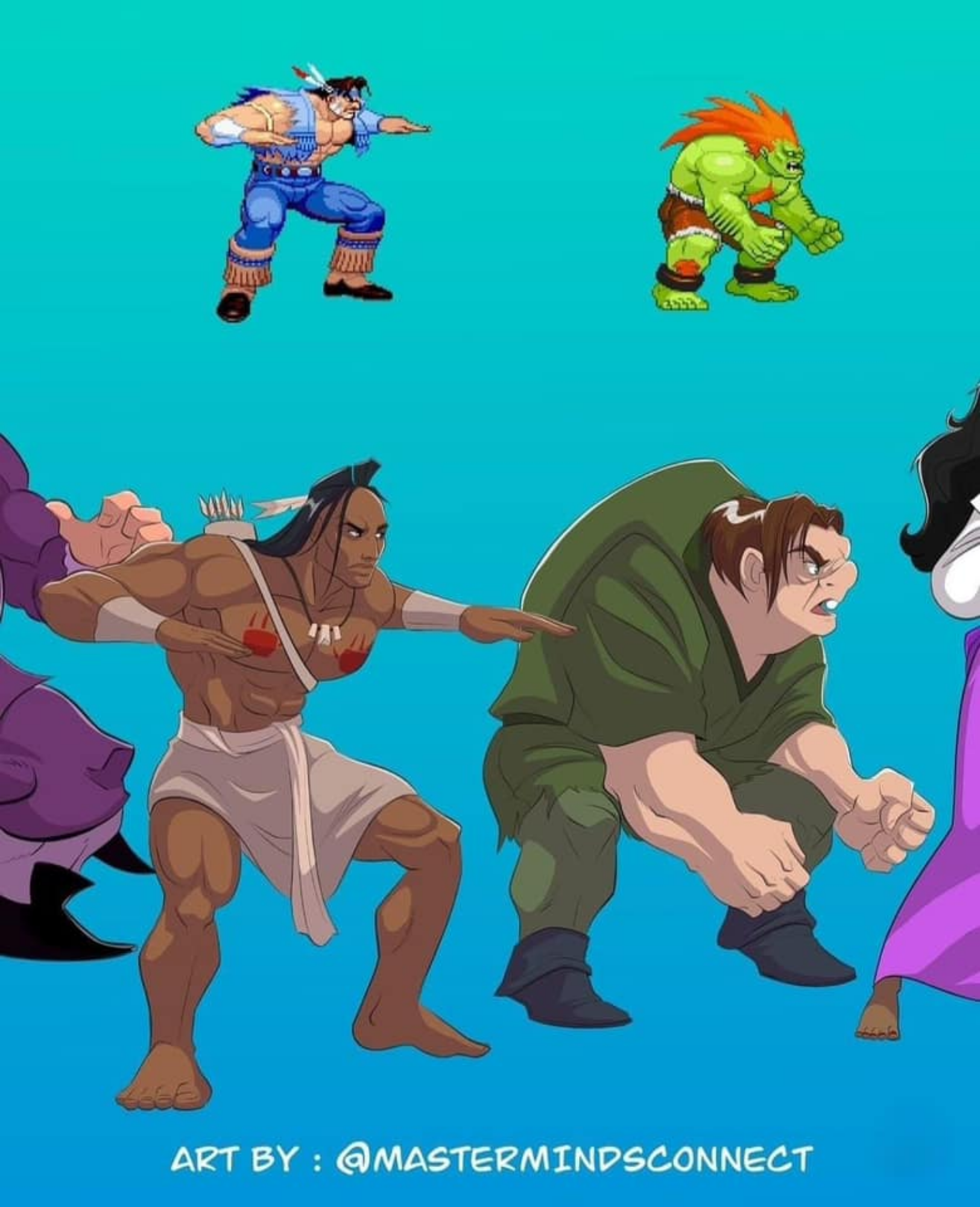 Disney Street Fighter 9 by Gojira012 on DeviantArt