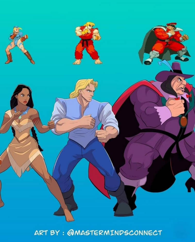 Disney Street Fighter 11 by Gojira012 on DeviantArt