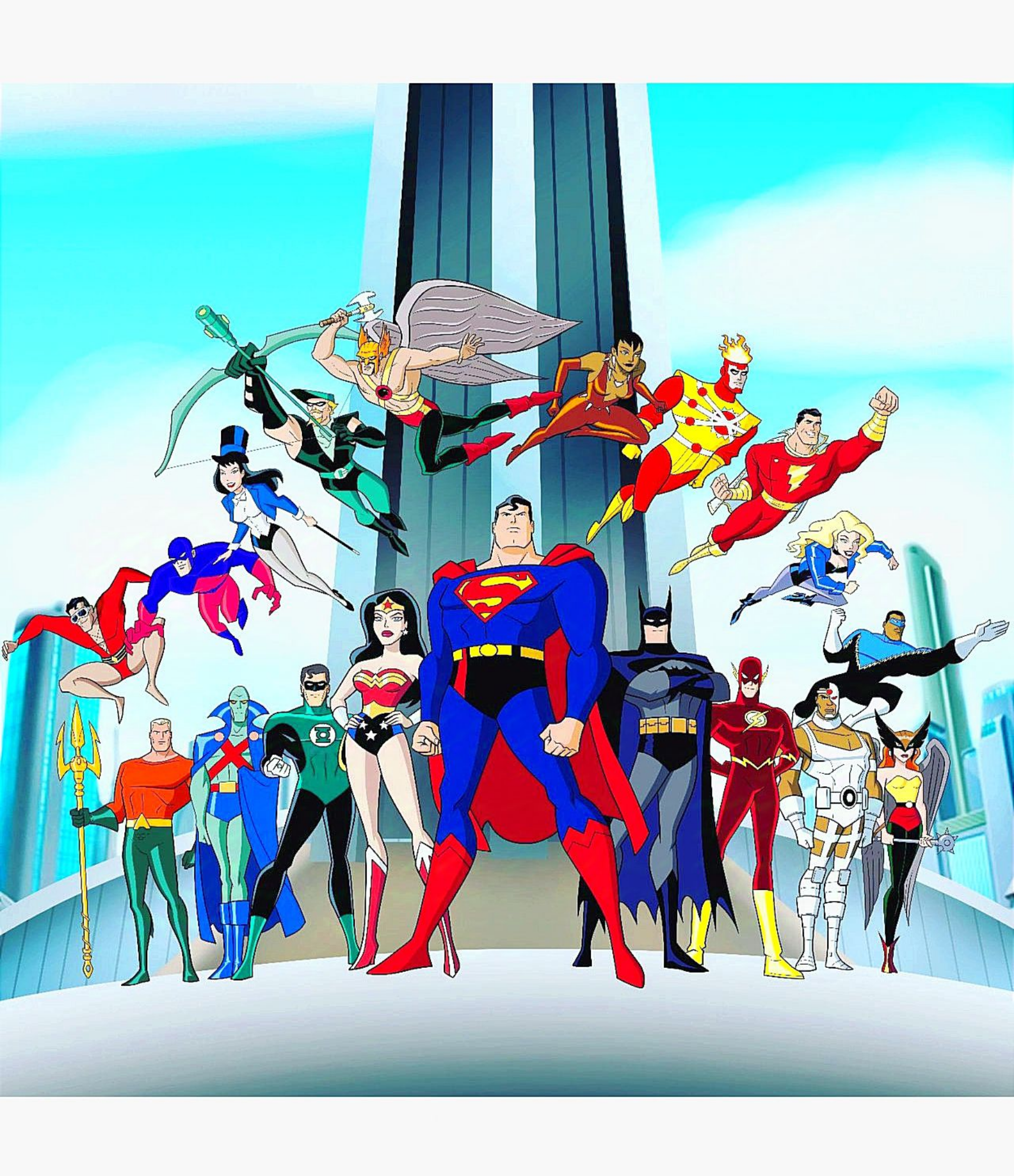 Justice League DCAU style by Gojira012 on DeviantArt