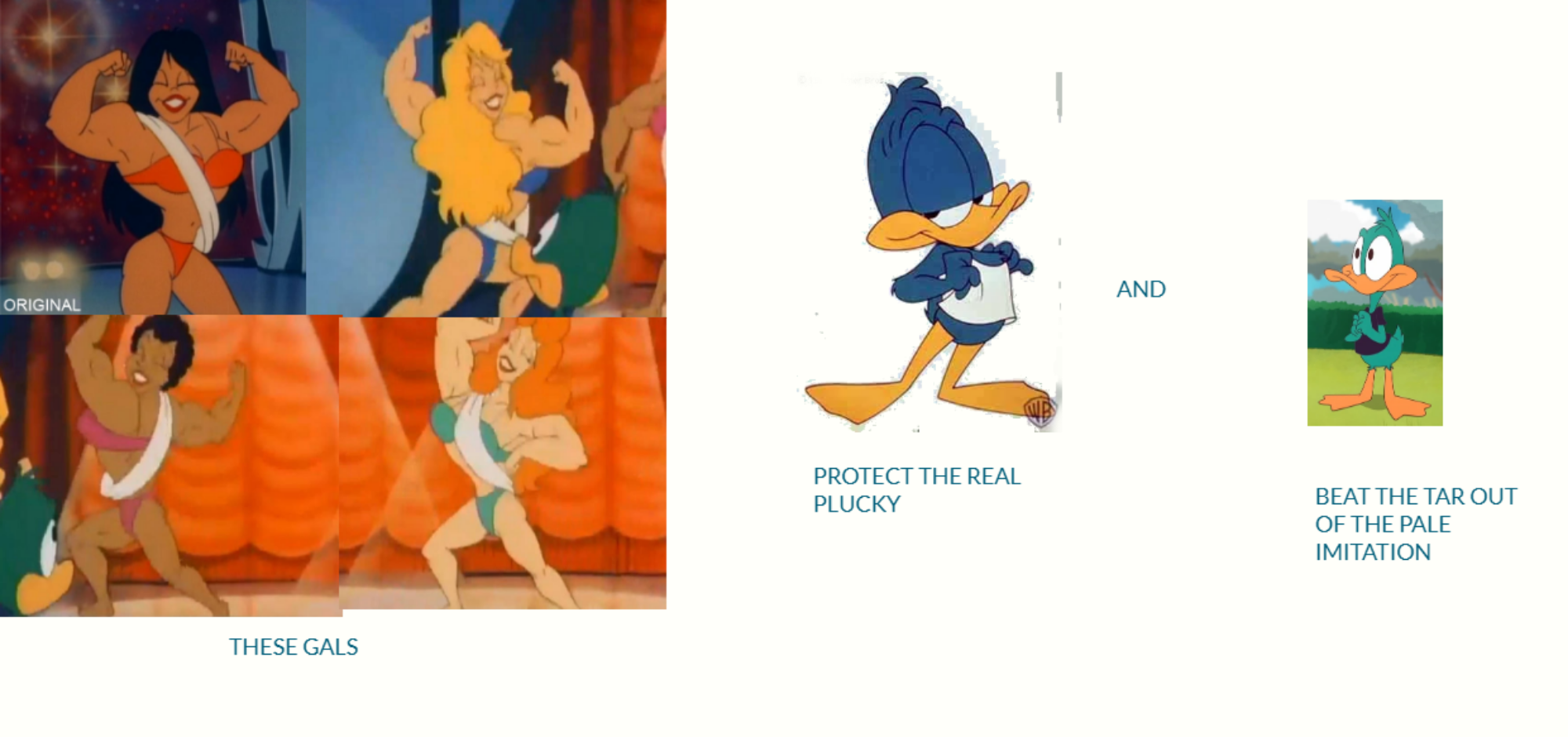 TINY TOON ADVENTURES PROTECT THE REAL PLUCKY by Gojira012 on DeviantArt