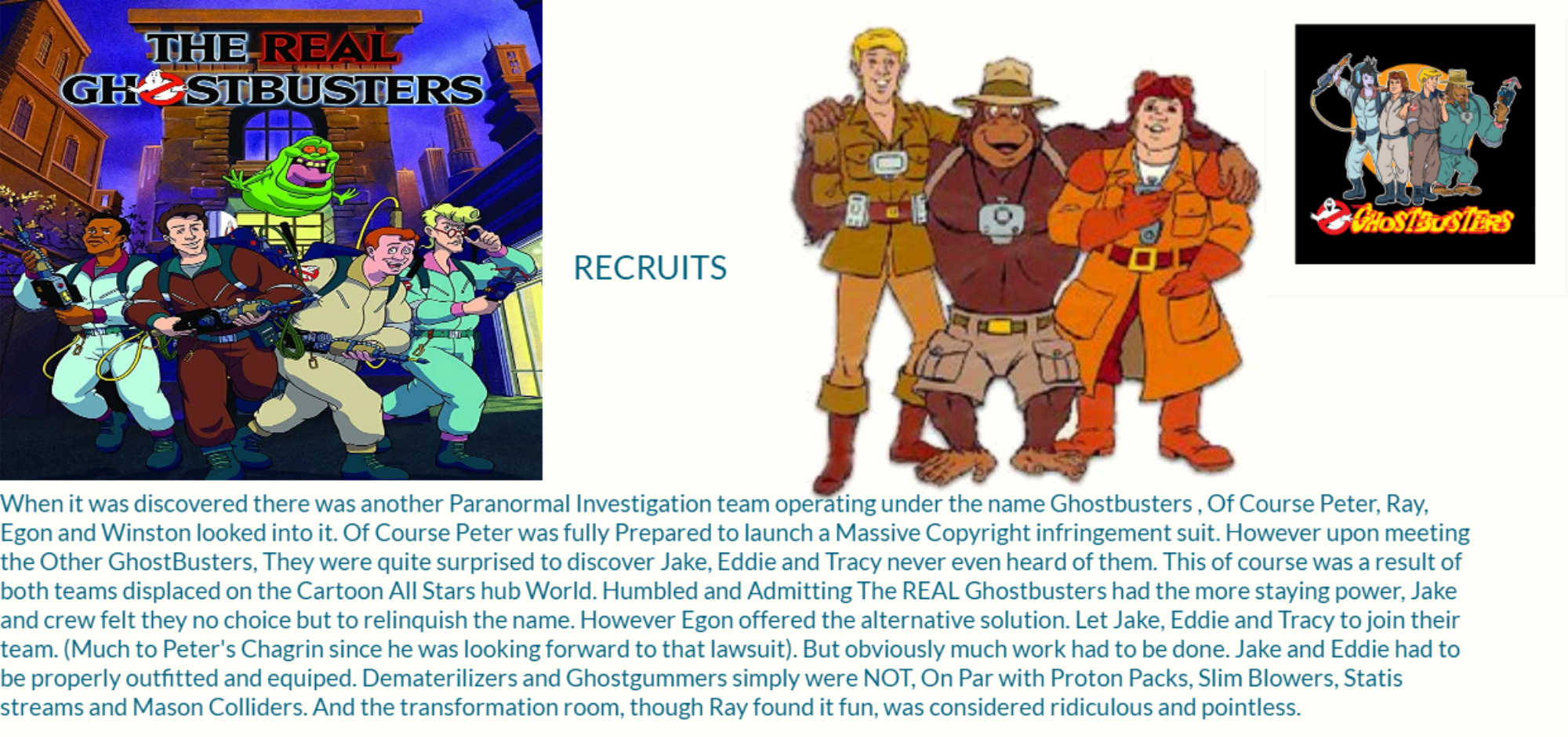 Cartoon All Stars Multiversus ONE Ghostbusters by Gojira012 on DeviantArt