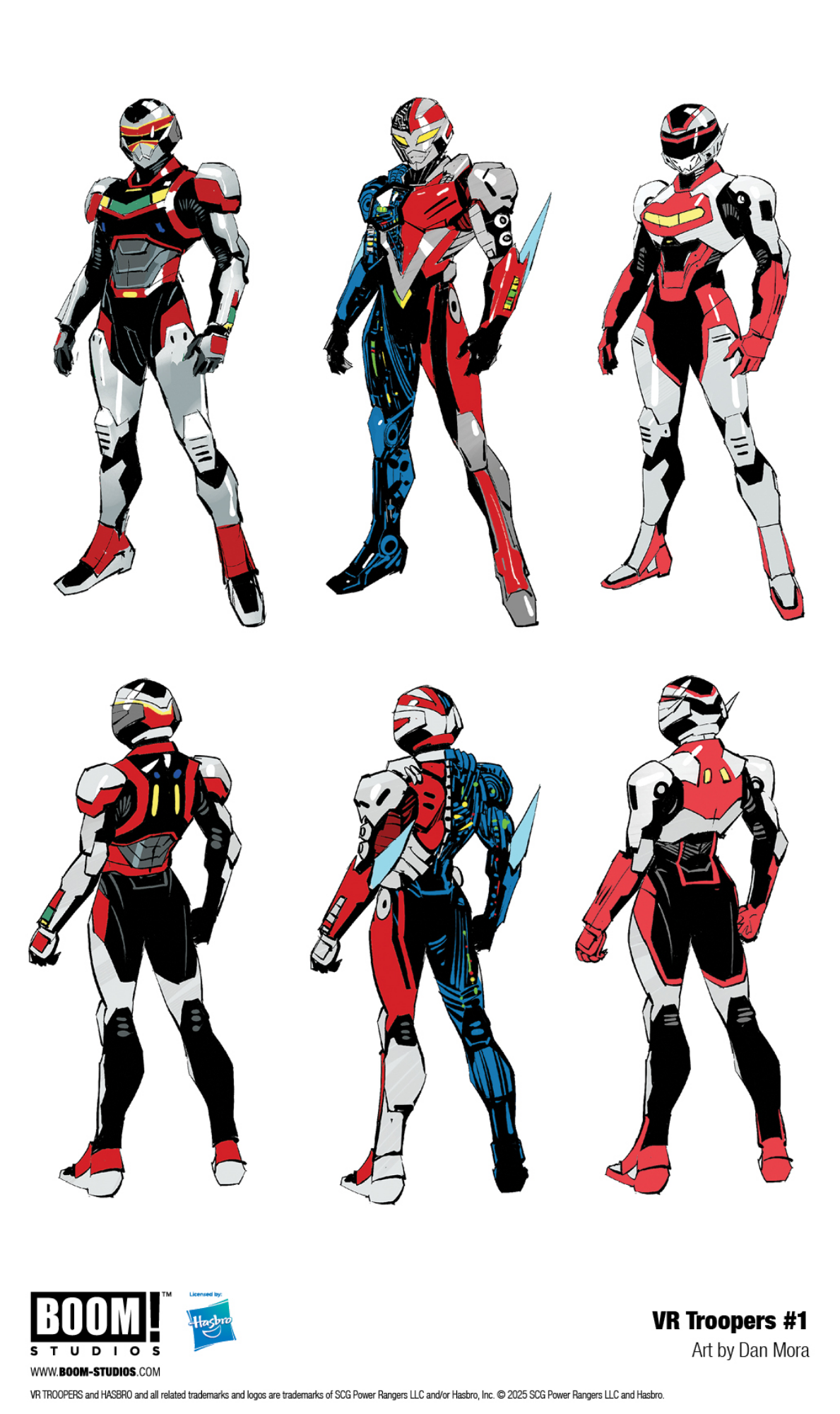VR Troopers BOOM COMICS designs by Gojira012 on DeviantArt