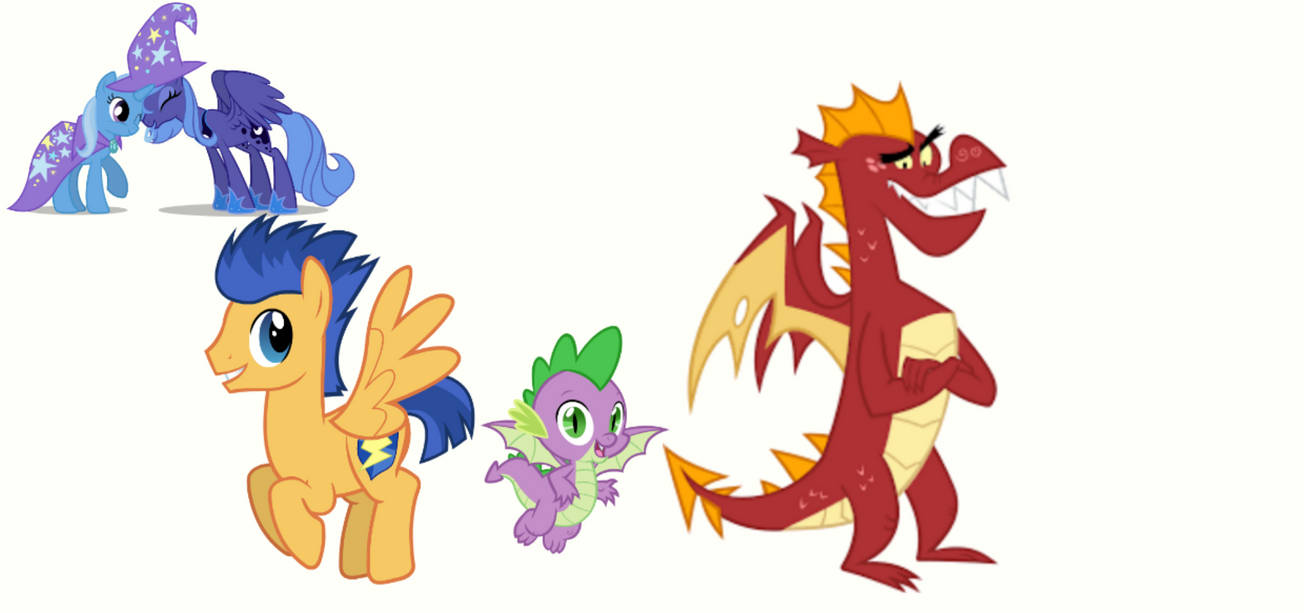 Cartoon All Stars Omniversus MLP fim Rewrite 4 by Gojira012 on DeviantArt