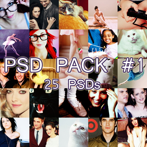 PSD Pack 01 by princessloser on DeviantArt