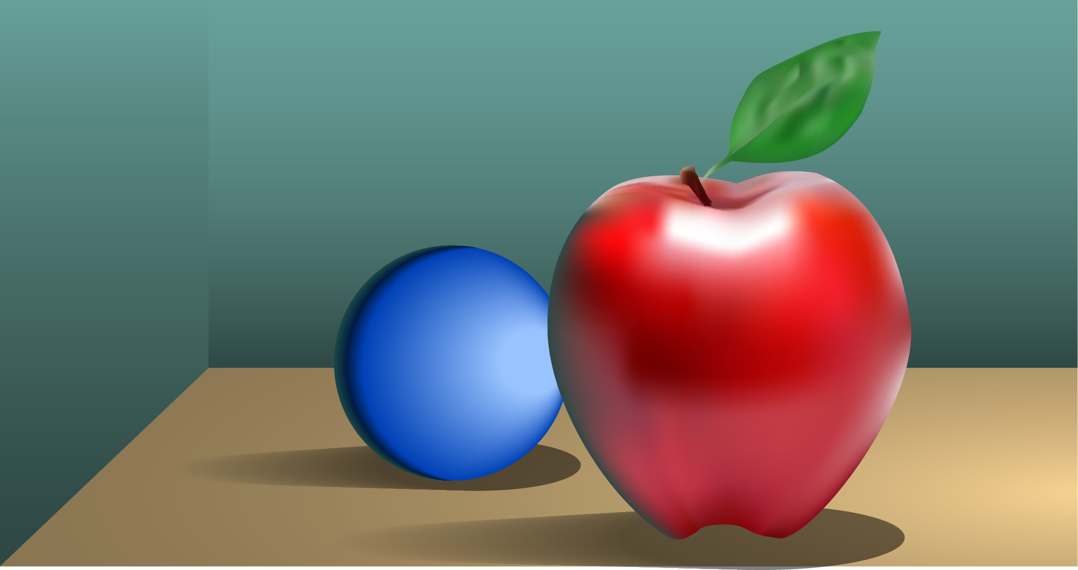 Apple and Sphere by Nosh59 on DeviantArt