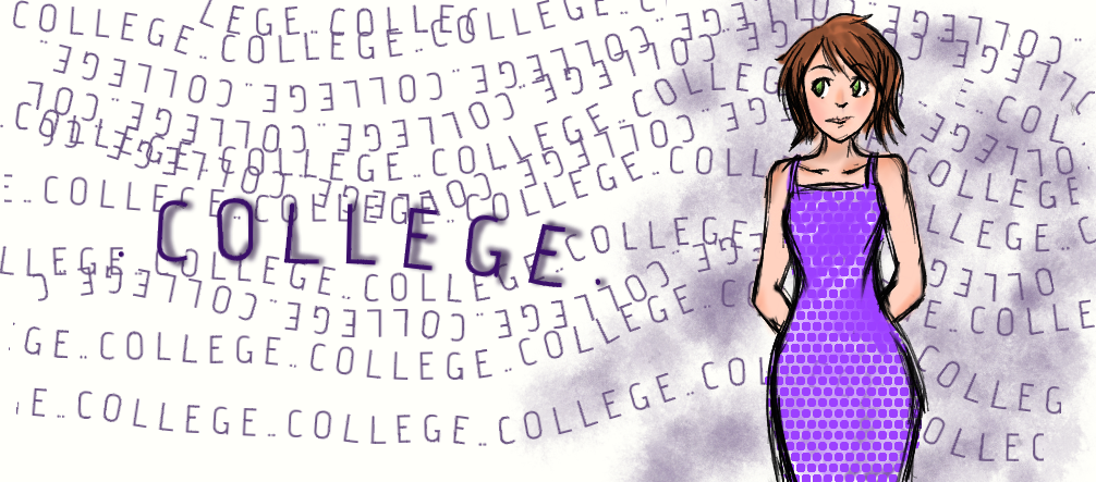 College doodle by purplefoxx-saki on DeviantArt